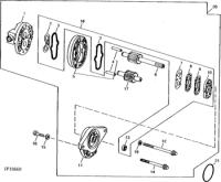 China AT113258 Housing Deere parts 450E for sale