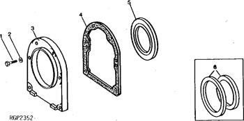 China R41406 Housing Deere parts 690B, 646, 690C, 500C, 740A, 510, 646C, 644C, 743, 644D, 770A, 790D, 762A, 693B, 500, 770B, 693C, 762B, 743A, 790, 892DLC, 850B, 600 for sale