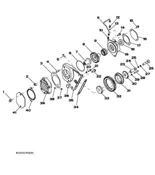 China R520292 HOUSING Deere parts 1910E, 300D, 250D, 1470E, 909K, 903KH, 1270E, 744K, 1400, 724K, YZ19314, 909KH, 350DLC, 380GLC, YZ19550, 3754D, 953K, 903K, 350GLC, 959K for sale