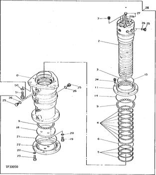 China 0000498 Housing Deere parts 495D for sale