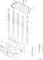 China 0309453 Housing Deere parts 495D, 490, 590D for sale