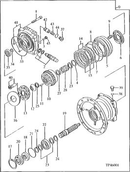 China 0365302 Housing Deere parts 450LC, 992D, 992ELC, 790D for sale
