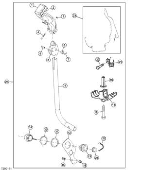 China KV20141 Electrical Connector Assy Deere parts 240, 325, 317, CT322, CT332, 260, 280, 332 for sale