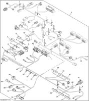 China 57M7472 Electrical Connector Assy Deere parts 9330, 9630, 9630T, 9530, 9430, 9530T, 9430T, 9230 for sale