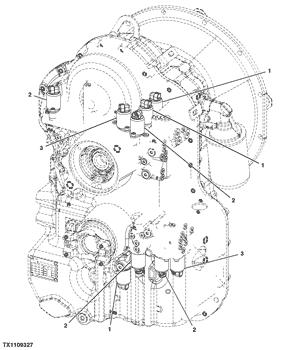 China AT310586 Solenoid Hydraulic Valve Deere parts 310SK, 310J, 315SK, 310K, 210K, 310SJ, 210LE, 210LJ, 325K, 410J, 325J, 410K, 325SK, 315SJ for sale