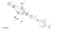 China KV19198 Solenoid Valve Coil Deere parts 280, 240, 260 for sale