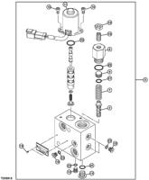China 0949606 Solenoid Hydraulic Valve Deere parts 50D for sale