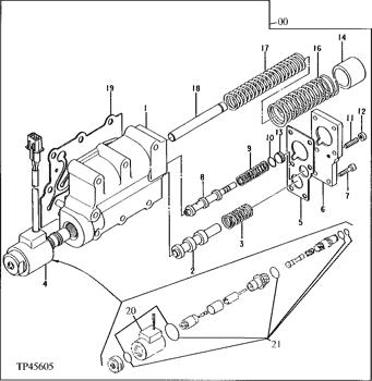 China 1619342661 Solenoid Valve Deere parts 344G for sale
