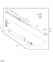 China R91728 Back-Up Ring Deere parts 110, 310E, 300D, 410G, 624H, 315C, 410E, 544E, 710B, 315CH, 415B, 563, 544G, 710D, 210C, 450G, 400G, 310G for sale