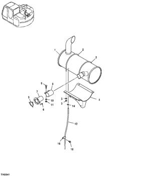 China 4297136 Tube Deere parts 330LC, 180GLC, 330LCR, 180, 135C, 350DLC, 190DW, 350GLC, 225CLC, 370C, 200DLC, 380GLC, 75C, 200LC, 75D, 210, 790ELC, 210G, 2154D, 792DLC, 220DW, 225DLC, 490E, 80C, 230LC, 50G, 85D, 230LCR, 3754D, 135D... for sale