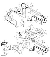 China AT329273 Tube Deere parts 6675, 8875 for sale