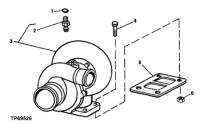 China RE500291 Turbocharger Deere parts 700J, 700H for sale