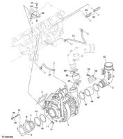 China 8981797631 Turbocharger Deere parts 670GLC, 870GLC for sale