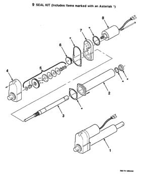 China 1281489C1 SEAL KIT Case parts for sale