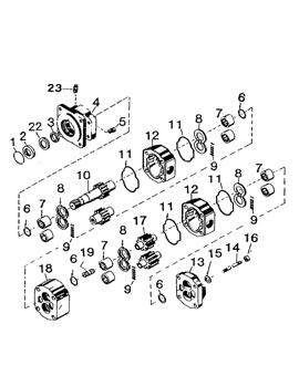 China 00403789 SEAL KIT Case parts 7700, 7000 for sale