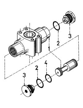 China 00100022 O-RING Case parts 7000, 7700 for sale