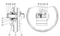 China 00100236 O-RING Case parts 7700 for sale