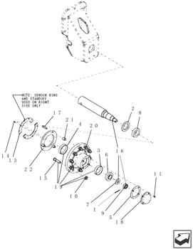 China 21884250 BEARING CUP,107.95mm OD for sale