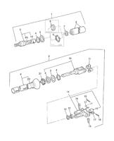 China 184317 BUSHING,34.88mm ID x 38.13mm OD x 33.3mm L Case parts SBX530, SBX550, SBX520, SBX540 for sale
