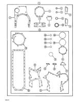 China 677082C3 GASKET Case parts DTI-466, DTI-466B, DT-414, 1680, D-414, D-312, 1660, DTI-466C, D-466, DT-466, D-360, DT-466B for sale