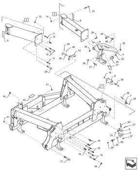 China 47359159 PIN Case parts 500, 500T for sale