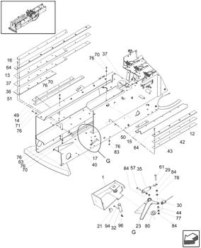 China 576220 PIN Case parts SBX520, SBX530, SB521, SBX540, SB531, SBX550, SB541, SB541C, SB551 for sale