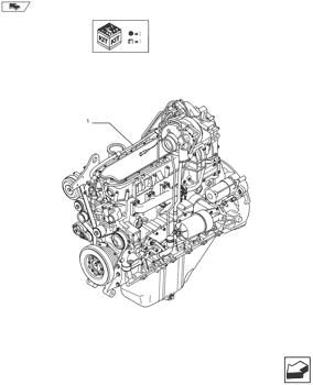 China 8097812R REMAN-SHORT ENGINE Case parts F2CFE613J A010, F2CFE613F A011, F2CFE613N A010, F2CFE613J A011 for sale