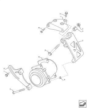 China 84159489R REMAN-COMPRESSOR,12V, W/ Clutch, W/ Pulley Case parts 3230, 590SM, 580SM, 3330, 580M, 2240, 580N, 580SM+, PATRIOT 2250, 570MXT, SPX3320 for sale