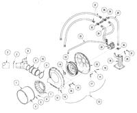 China 1013988R REMAN-HYD MOTOR Case parts 3400, 1802, CONCORD, 3503, 2000, AFS, 2300, AS1002, 2351, 1100, AS1502, 2400, 1124, 2501, 1600 for sale