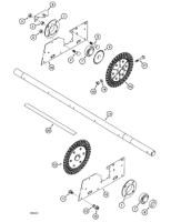 China 1989550C3 SHAFT Case parts 2366, 2344, 1666 for sale