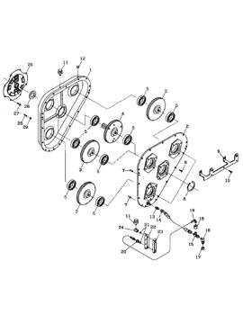 China 00140224 BALL BEARING Case parts 7000, AUSTOFT, 7700, A7000, A7700, A8000, A8800 for sale