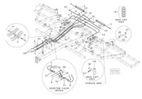 China 25610855 HYDRAULIC HOSE Case parts NPX5300, 5300, 5310, NTX5310, 4300 for sale