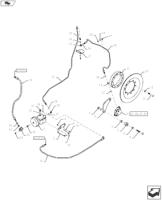 China 84386214 HYDRAULIC HOSE Case parts TITAN 3530, TITAN 3540, 2240, PATRIOT 2250, TITAN 3030, TITAN 3040 for sale