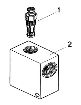 China 00407821 VALVE PRESSURE RELIE Case parts 7700, A7700, A8000, 7000, A8800 for sale