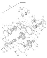 China 86603249 GEAR Case parts HDX142, HDX162, HDX122, HSX142, HDX182, DCX131, RDX161, RDX181, DCX161 for sale
