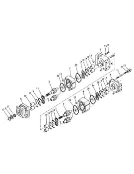 China 00407695 GEAR SET Case parts A7700, 7700, A8000, 7000, A8800, A7000 for sale