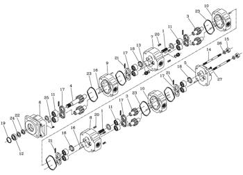 China 00409899 GEAR Case parts A7700, 7700, A8000, A8800, A7000 for sale