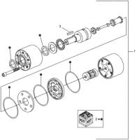 China 304296A1 SEAL KIT Case parts 1230, 1255, 1200, 1240, 1200PT, AFS, 1220, 1250, 955, 1210 for sale
