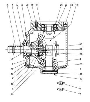 China 86539177 SEAL Case parts 1245, DC162F, 1240, DC132, DCX131, DCX131F, DCX161, DC132F, DC162 for sale
