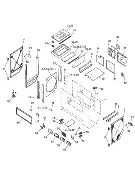 China 00180492 SEAL Case parts A7700, 7000, 7700, A7000 for sale