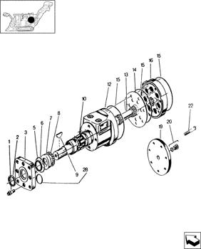 China 00404181 SEAL KIT Case parts A4000 for sale