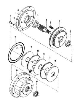 China 00130063 SPRING Case parts A7700, 7000, 7700, A7000 for sale