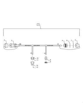 China 13946 HOSE Case parts 500 for sale