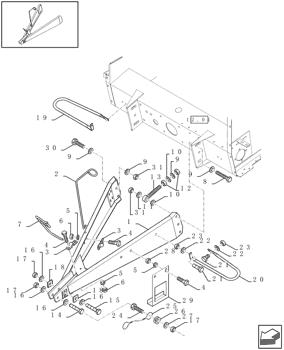 China 84025473 BOLT,Hex, M16 x 80mm, Cl 12.9 Case parts RBX341 for sale
