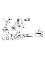 China 0009903012 bolt and clip Case parts 1200, 1210 for sale
