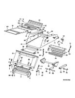 China 197418C1 SUPPORT Case parts 1460, 2144, 1666, 1644, 2166, 1670, 1620, 1420, 1660, 2344, 1470, 2366, 1640, 1440 for sale