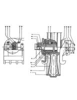 China 00136136 BEARING HOUSING Case parts 7000, 7700 for sale