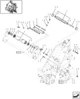 China 86516311 SUPPORT Case parts RB454, RB455, RB455A, RB464, RBX451, RBX452, RBX453, RBX462, RBX463 for sale