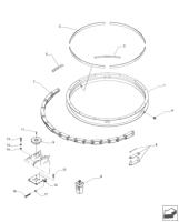 China 0087251500 SUPPORT Case parts 7000, 7700, A7700 for sale