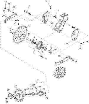China 319317A1 BUSHING,16mm ID x 22.35mm OD x 14.29mm L for sale